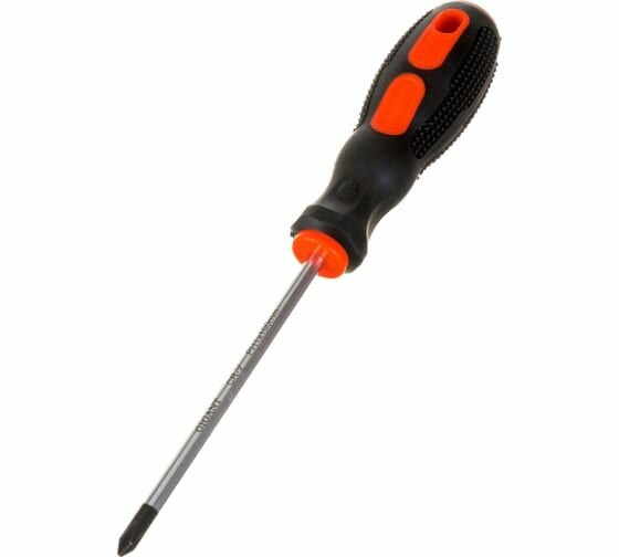 Отвертка крестовая Gigant PH1x100 с магнитным наконечником GS PH1100