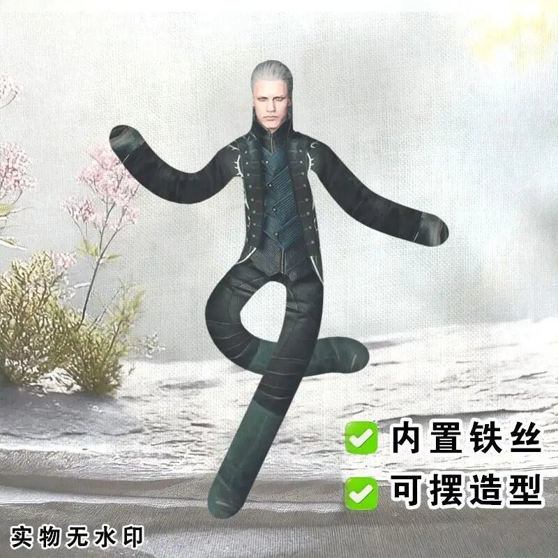 Абстрактная плюшевая кукла Marvel Vergil Черный, белый