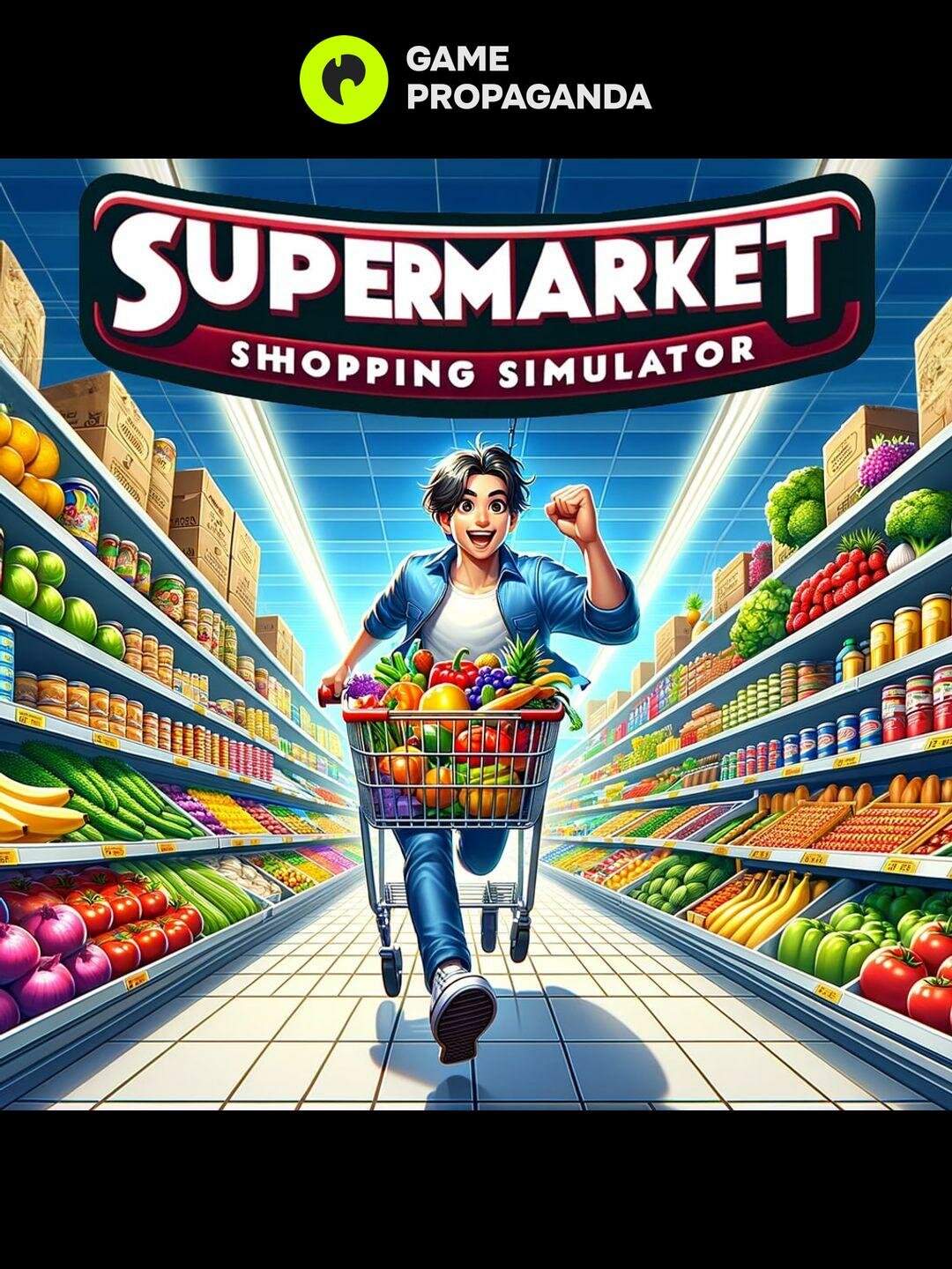 Игра Supermarket Shopping Simulator PS4 + 21 TRY на баланс PSN. Турция. Цифровая версия