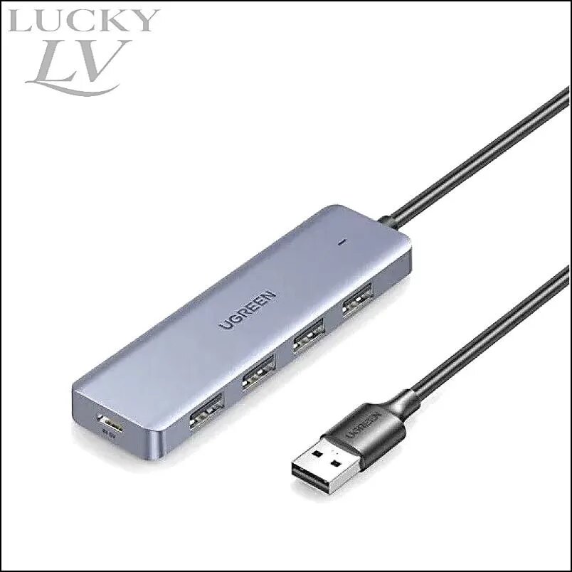 UGREEN CM219 4 Концентратор USB3.0+1 тип-c 50985