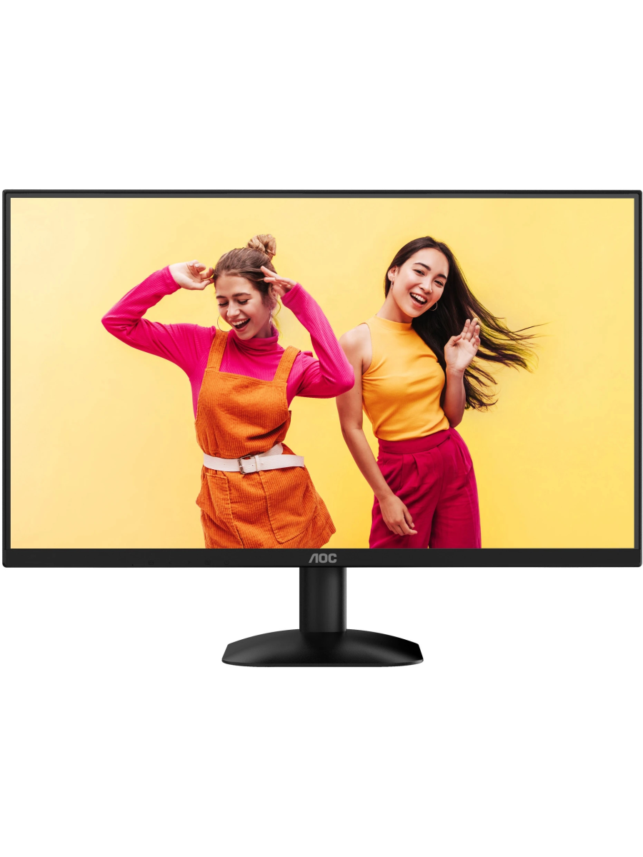 Монитор для офиса AOC Q27B35E 27" 2560x1440 2K IPS 75Гц Adaptive-Sync HDR10 HDMI DisplayPort черный — фото 1