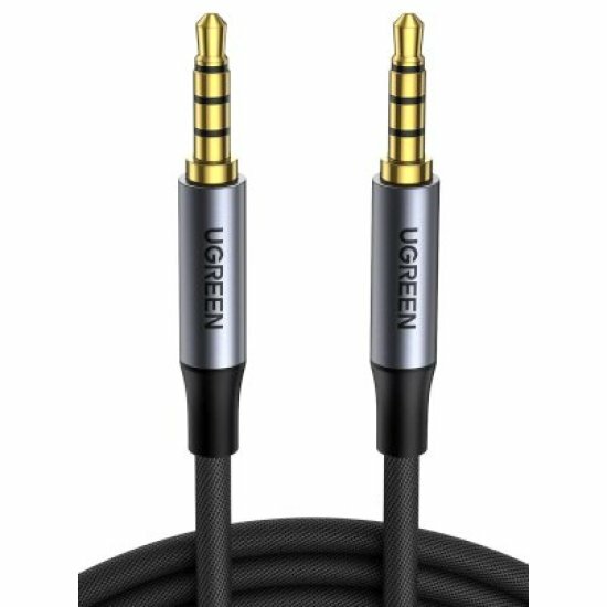 Кабель Ugreen AV183 3.5mm - 4-Pole Microphone, 3м, черный(20785)