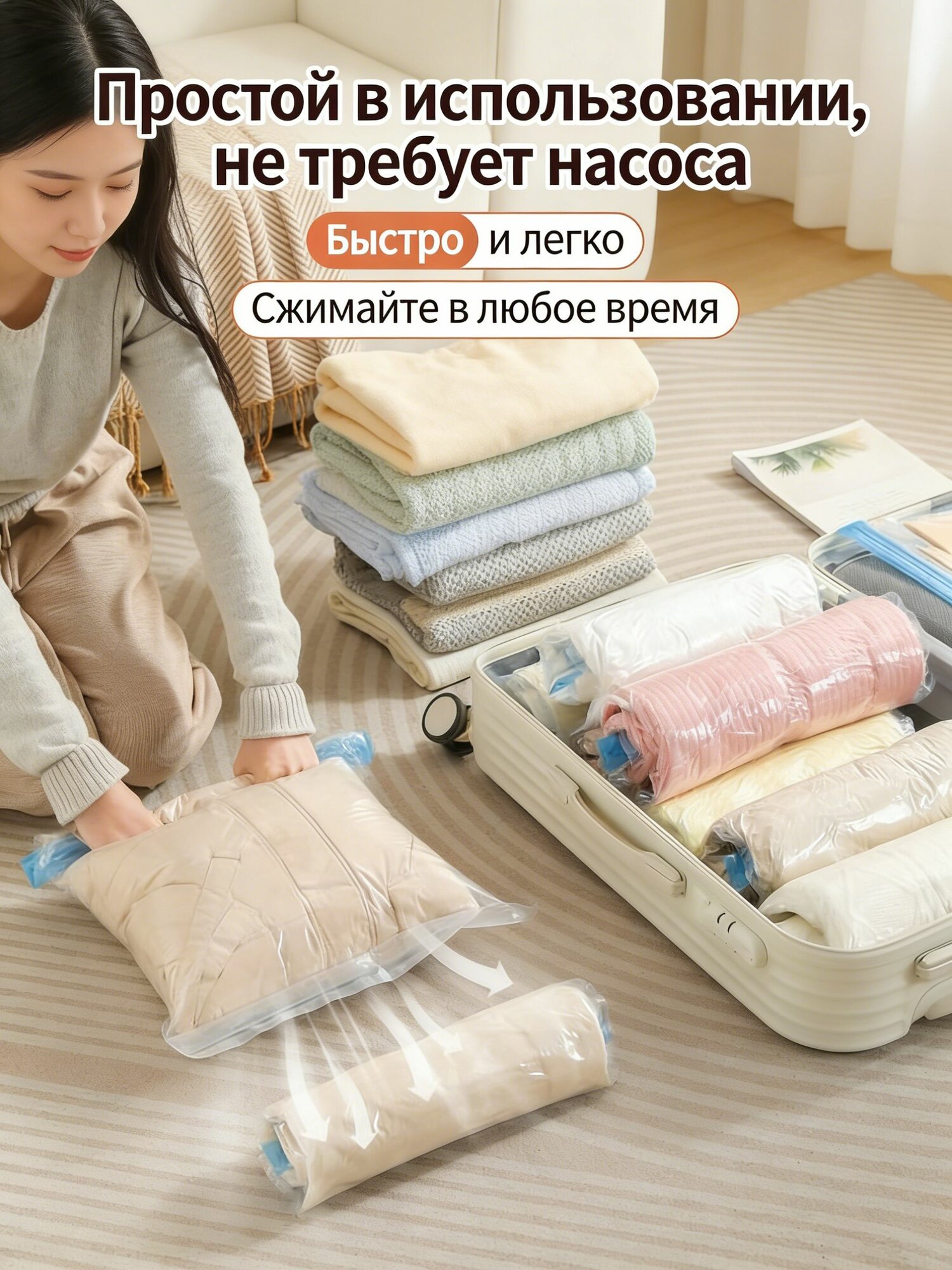 Пакеты термоусадочные 60 см х 40 см