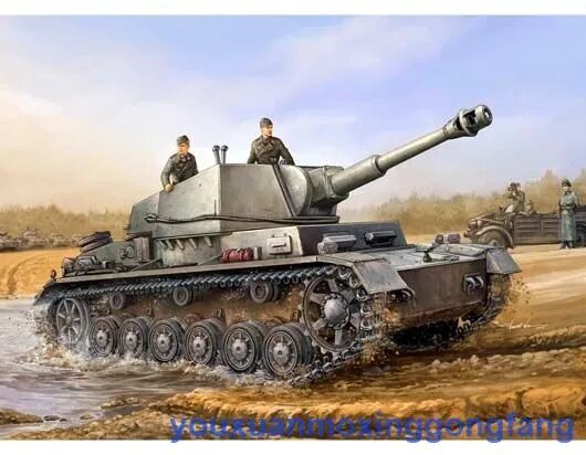 Trumpeter 00374 1/35 Немецкая 105-мм самоходная гаубица типа IV b