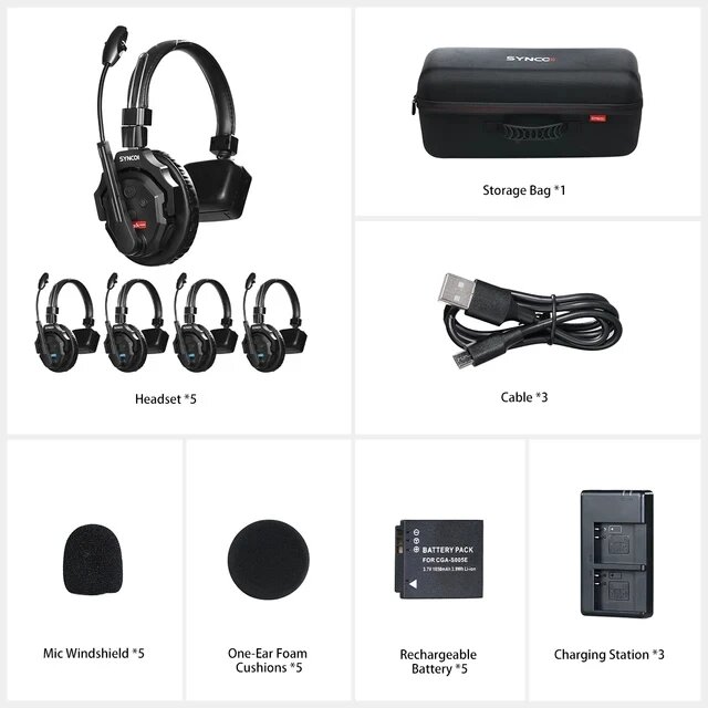 SYNCO Xtalk X5 Беспроводные гарнитуры X5