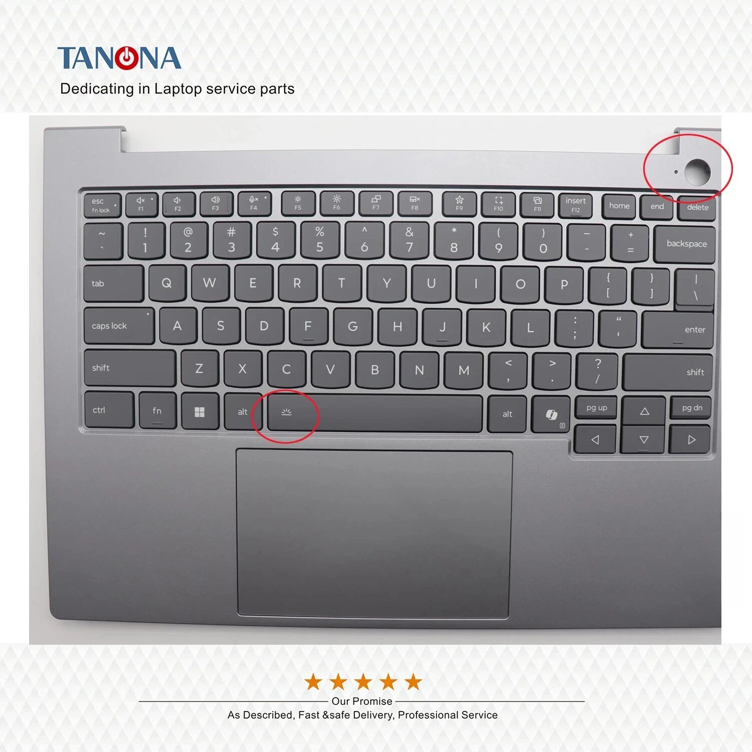 Верхний чехол для ноутбука ThinkBook 14 G8 IRL TANONA