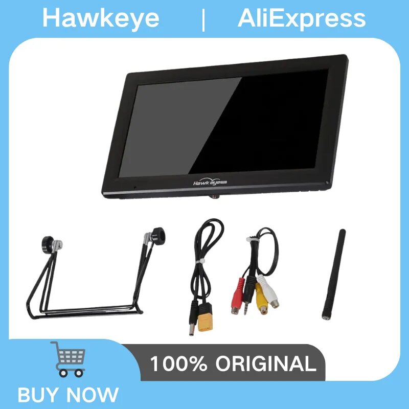 HawkSpeed Hawkeye Captain X 10.2 дюйма монитор FPV