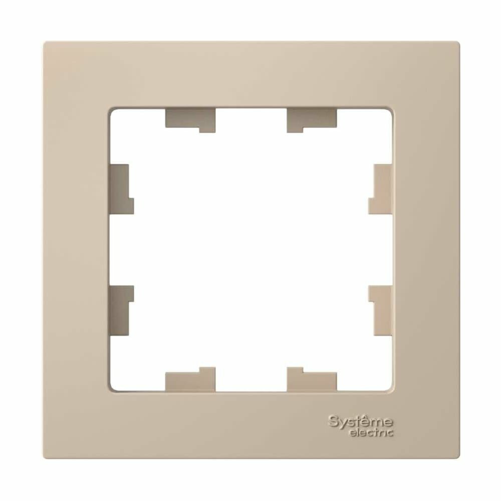 1-местная рамка Systeme Electric Atlasdesign песочный ATN001201