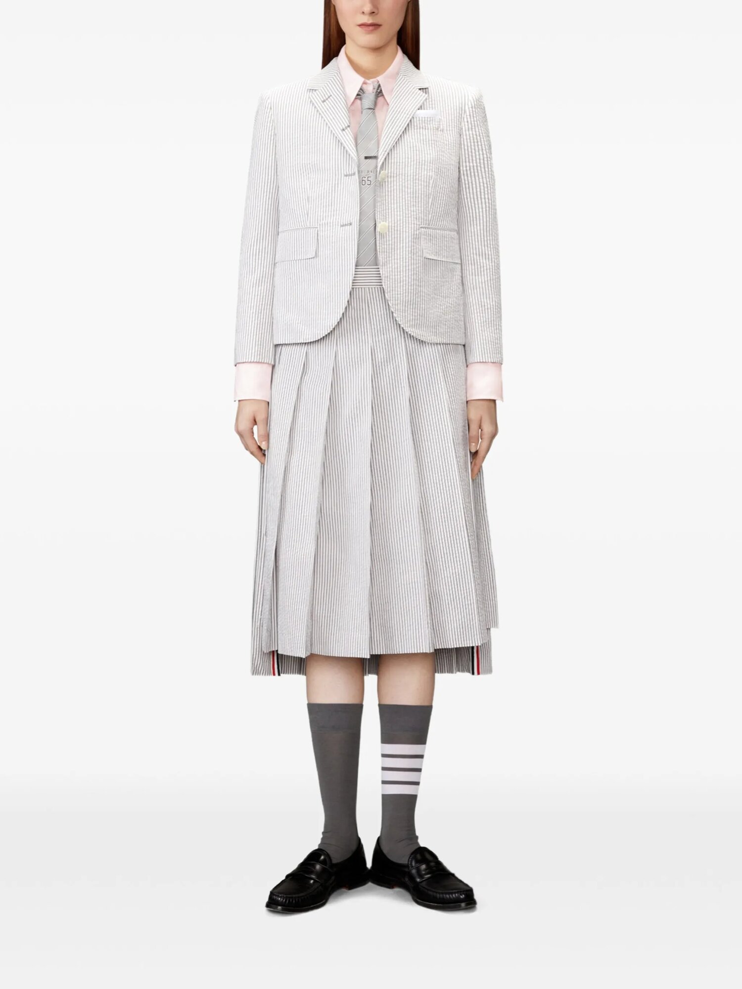 Рубашка THOM BROWNE, размер 38, pink — фото 1