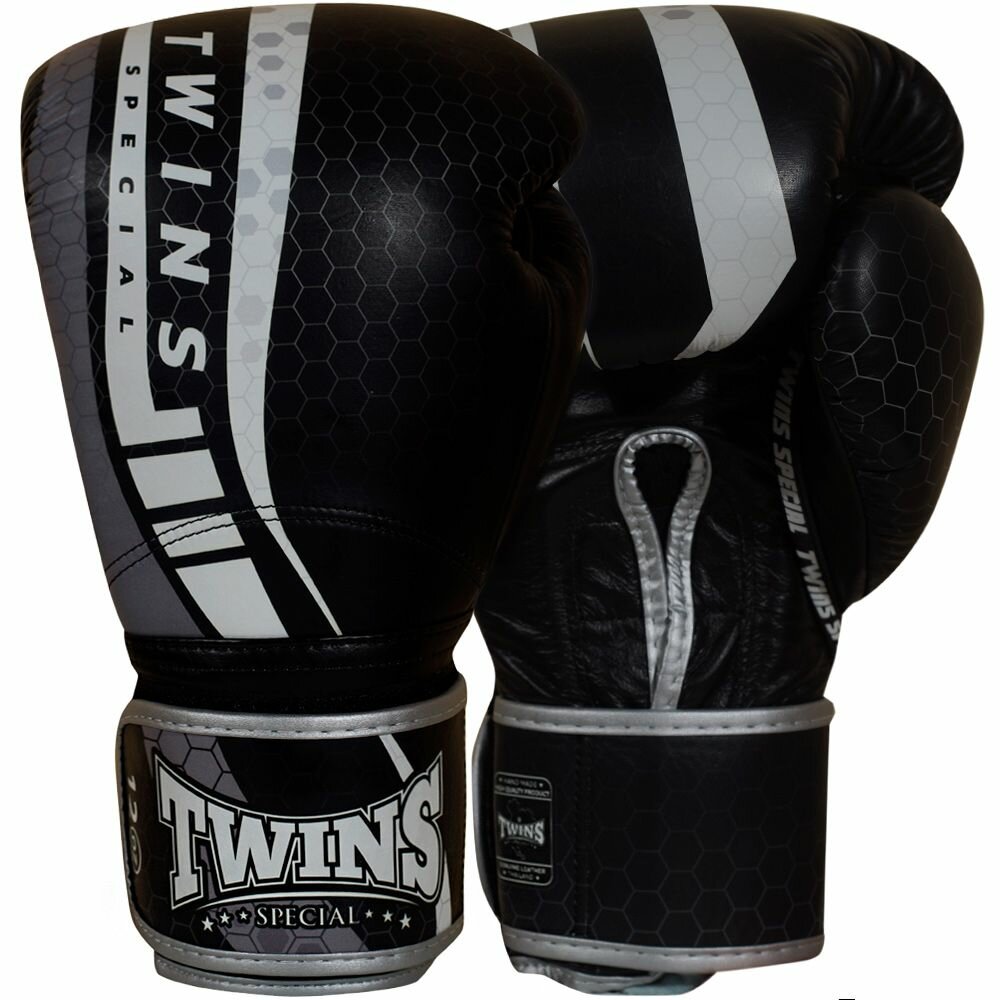 Боксерские перчатки Twins Special BGVL15 black 14oz