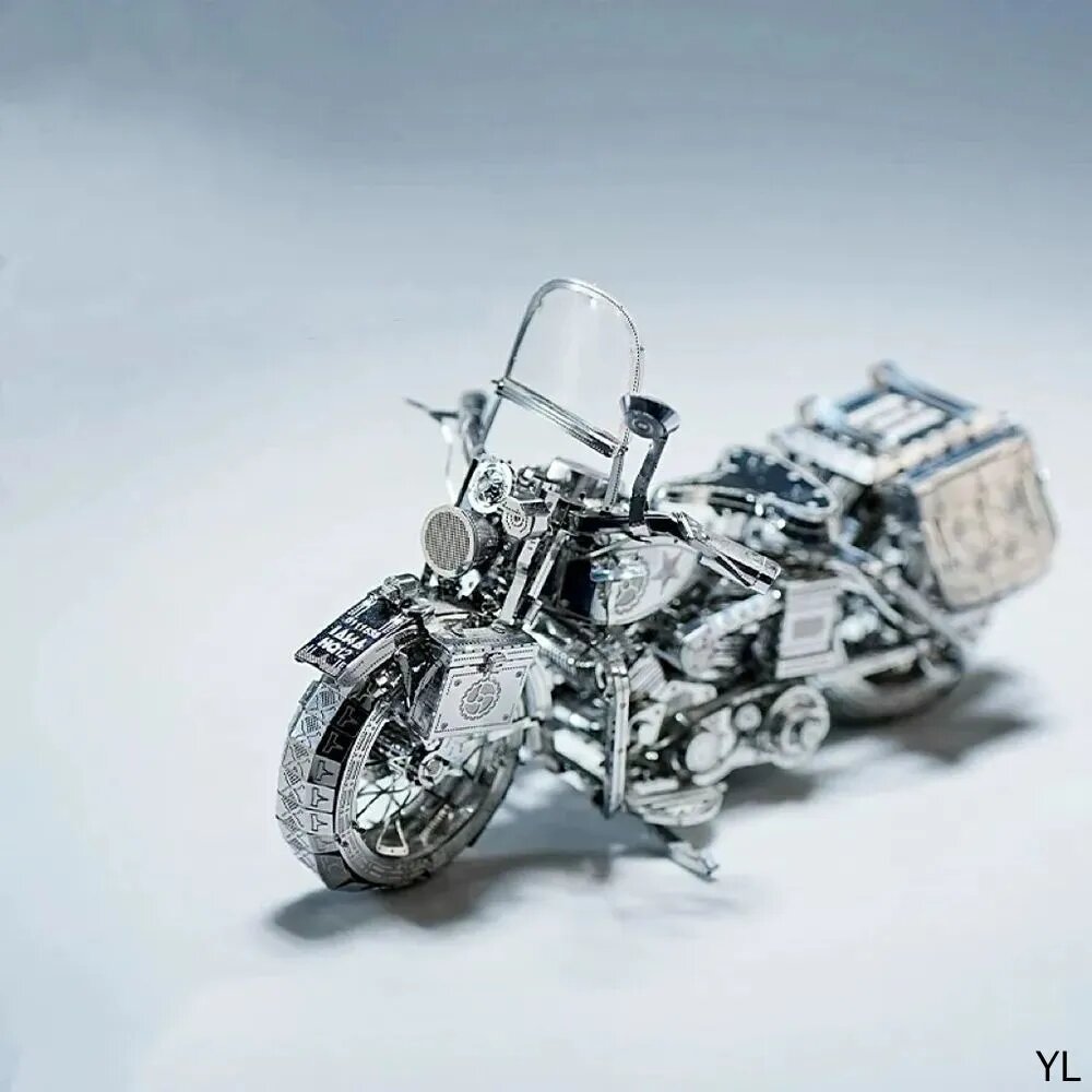 Мотоцикл 3D Металлическая модель DIY Игрушки