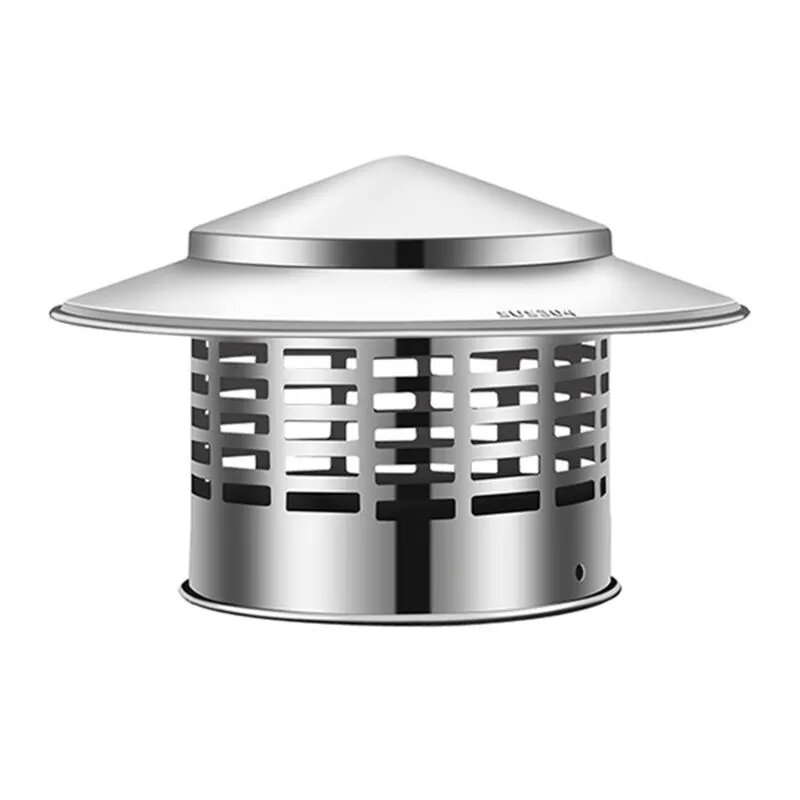 Круглые колпаки для дымохода из нержавеющей стали, 110mm