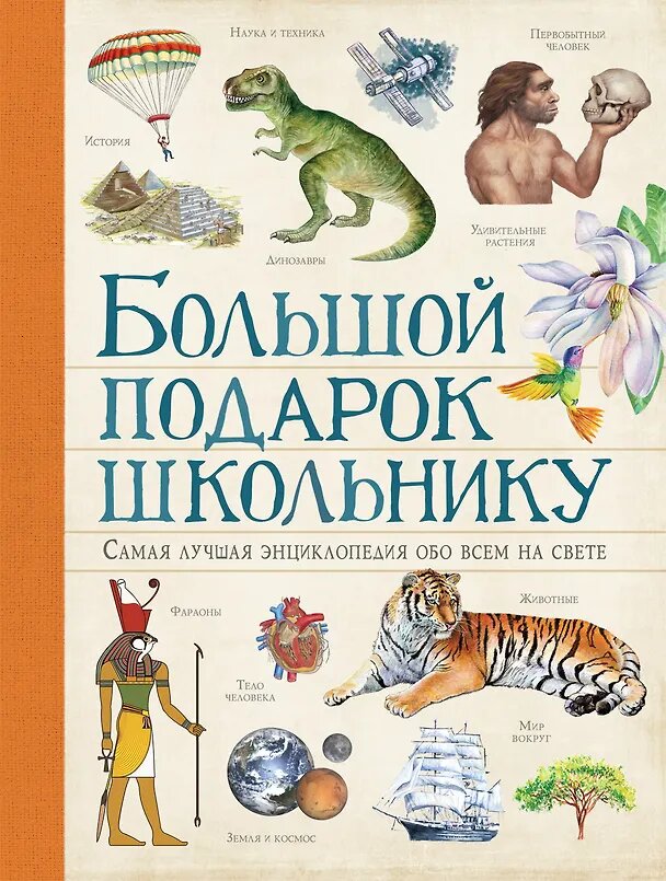 Большой подарок школьнику. Самая лучшая энциклопедия обо всем на свете