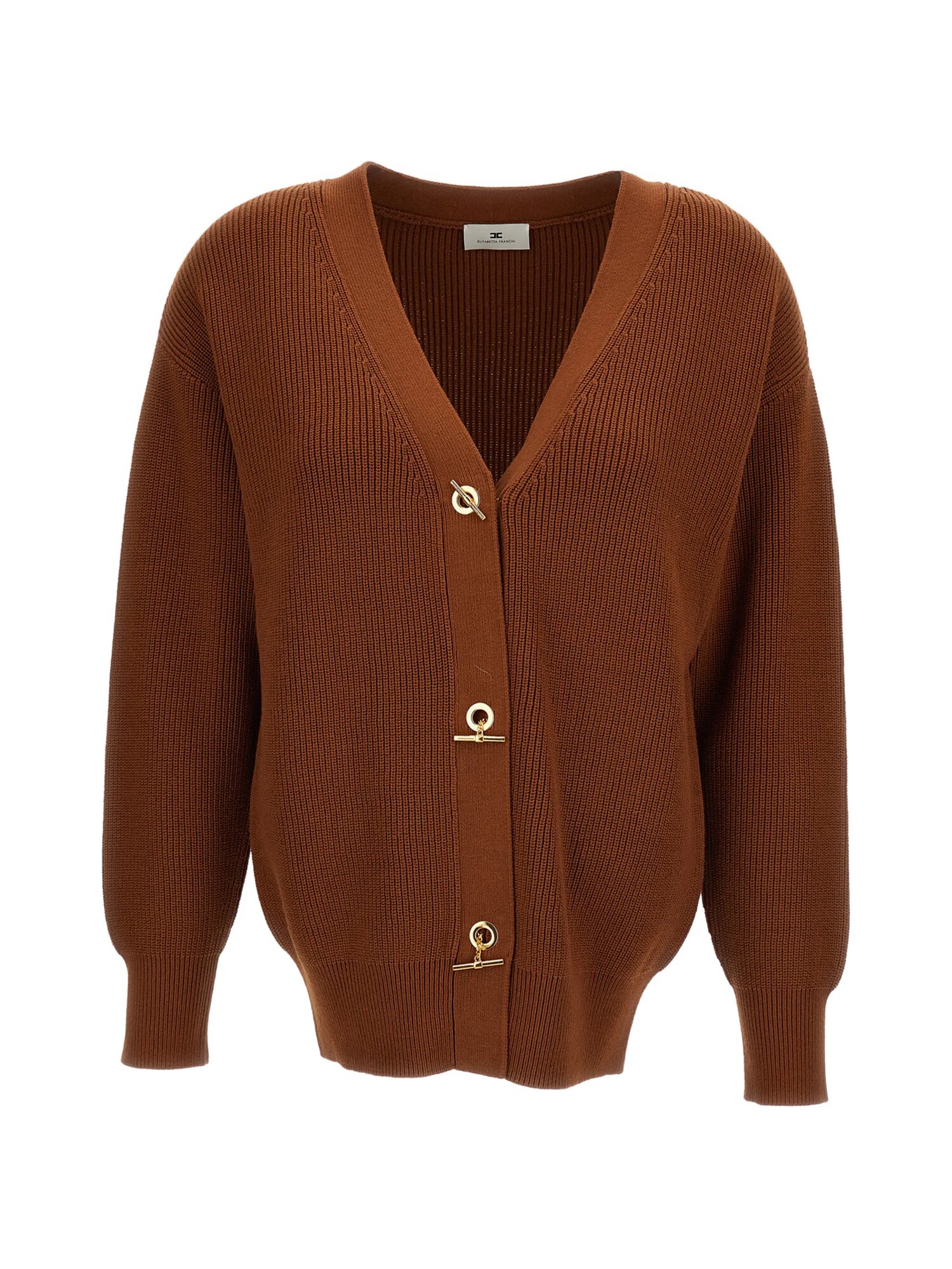 Кардиган Toggle-fastening ribbed-knit cardigan