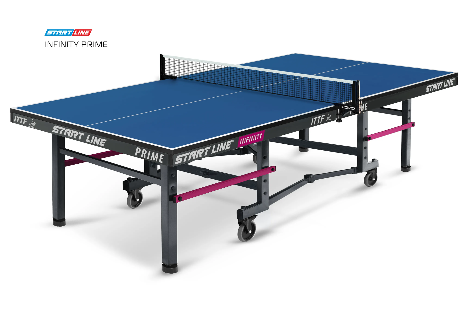Стол теннисный Start Line Prime Infinity, Синий, Без сетки