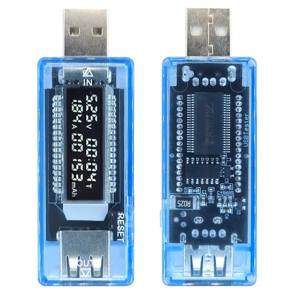 USB-тестер напряжения и тока UICPAL