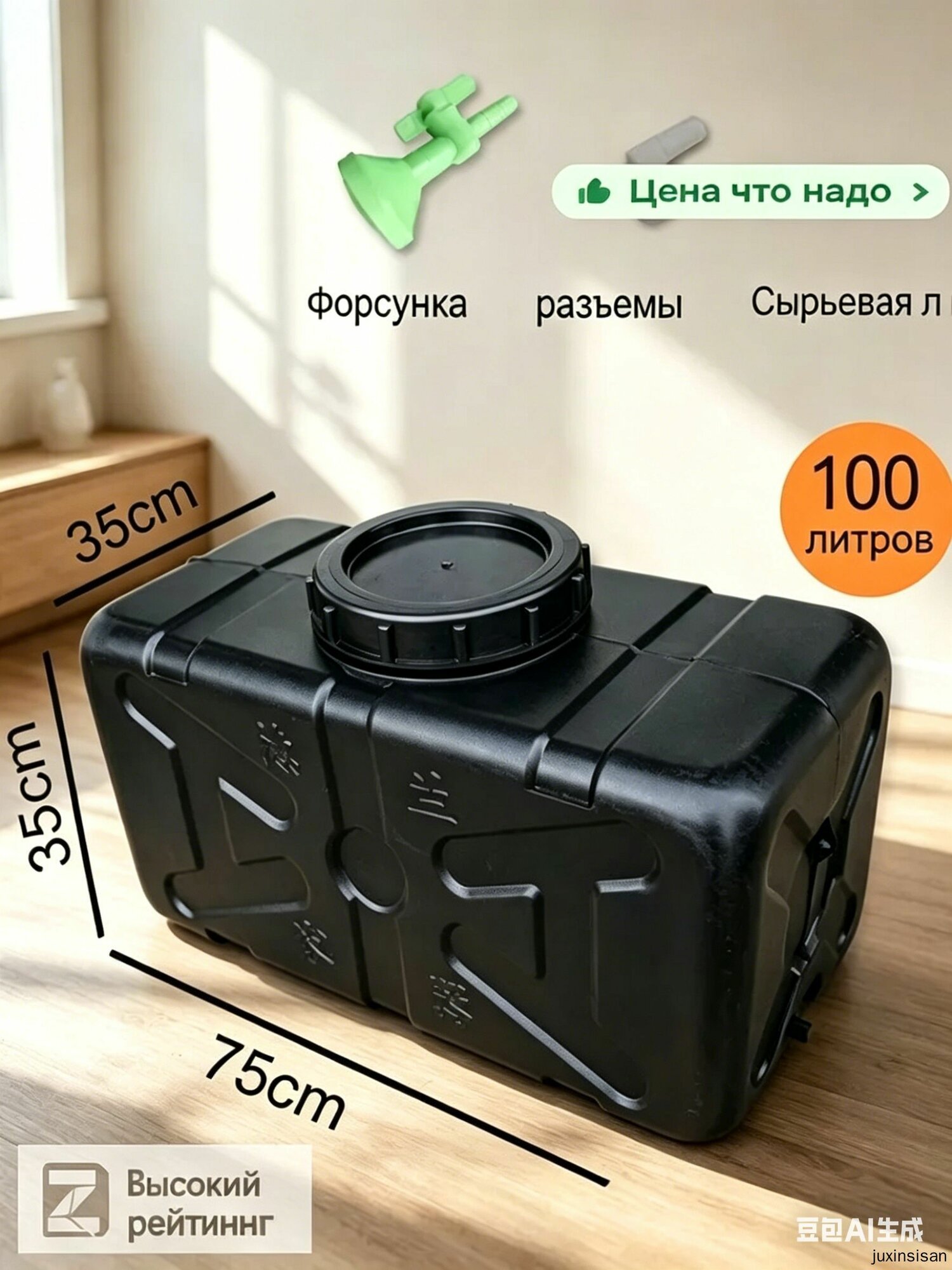 Душ садовый,100л