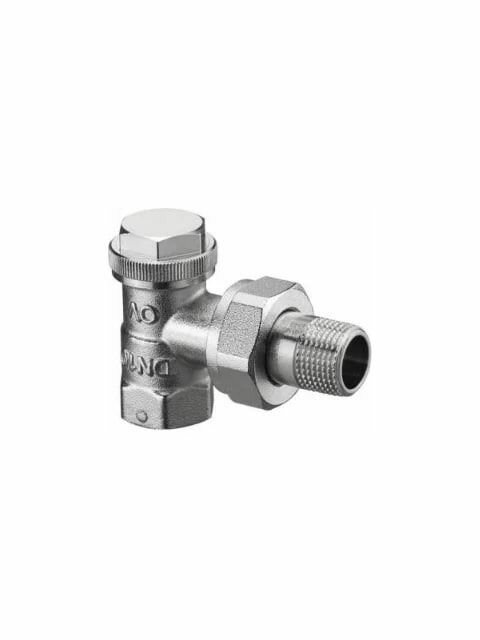 Вентиль OVENTROP Combi 3, угловой, DN-20, 3/4, ВН, НГ со штуцером