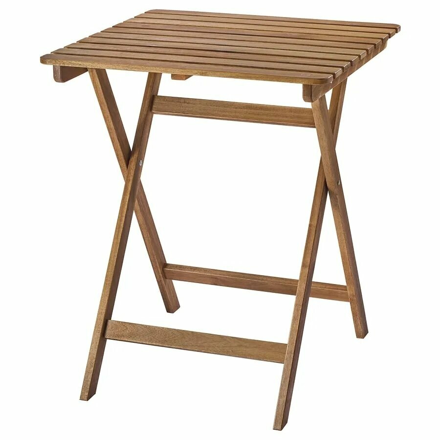 Садовый стол IKEA ASKHOLMEN 305.574.98, акация, темно-коричневый