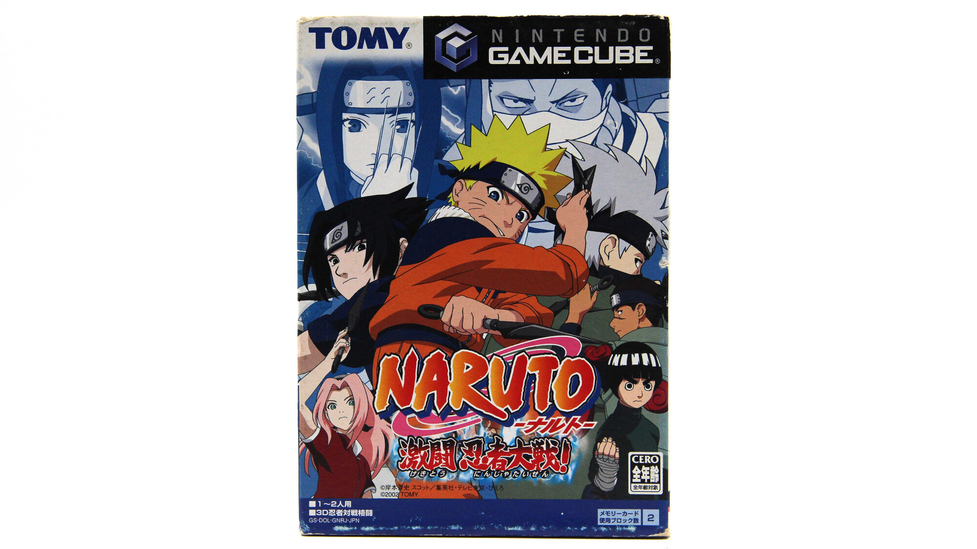 Naruto Clash of Ninja для Nintendo GameCube (NTSC-J)
