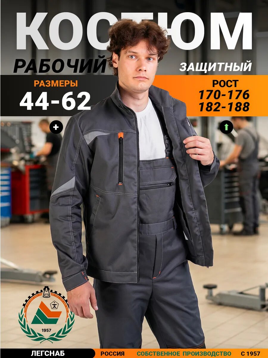 Костюм рабочий летний Титан спецодежда СИЗ
