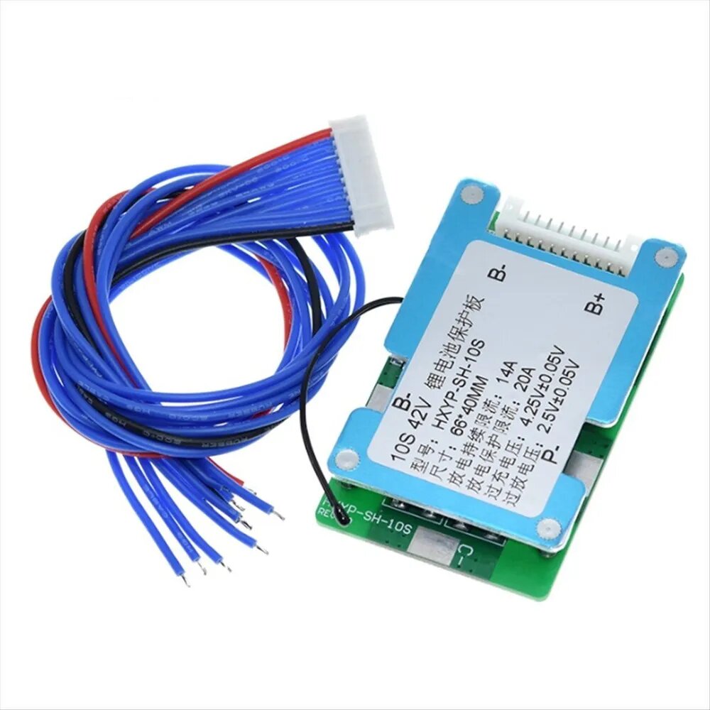 10S 42V 15A Для Платы Защиты Полимерных Ячеек BMS