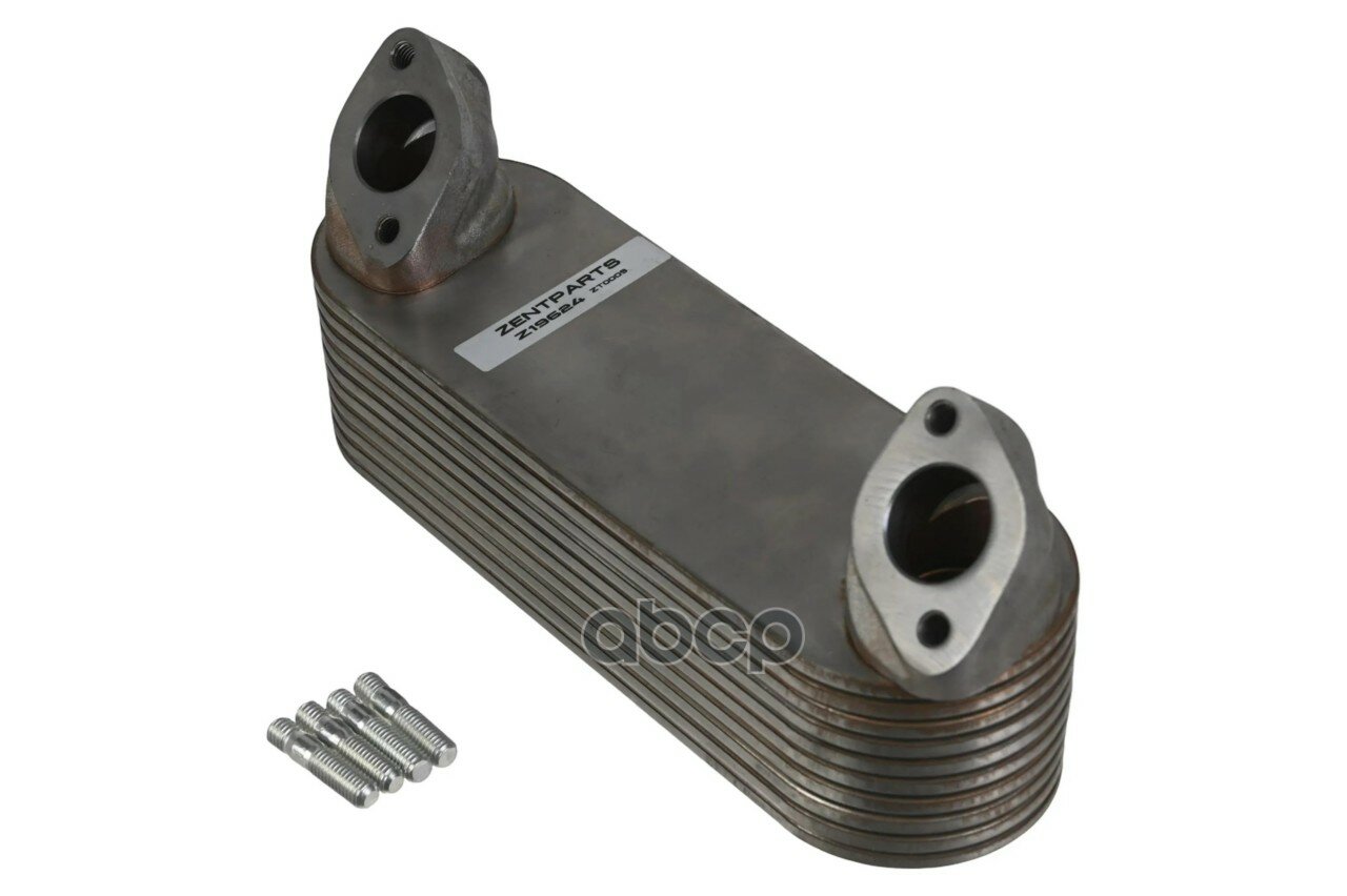 Радиатор масляный! R6 d128 MAN D2866/D2876/E2866/G2866/G2876/H2876 ZENTPARTS арт. Z19624