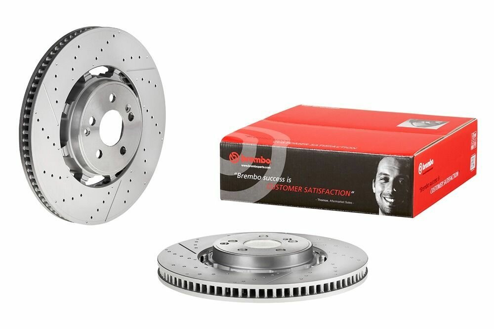 Brembo 09D41133 Диск тормозной