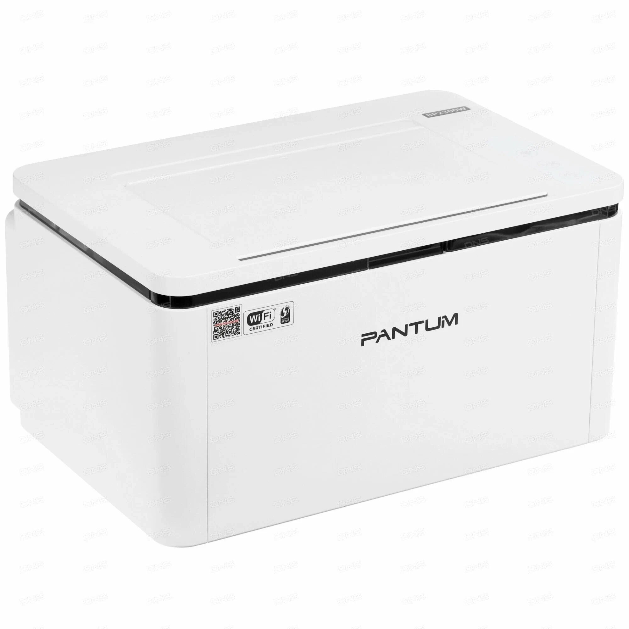 Принтер лазерный Pantum BP2300W, A4, черно-белая печать, белый — фото 1