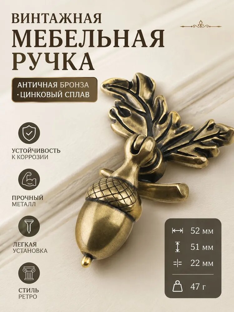 Ручка мебельная — фото 1