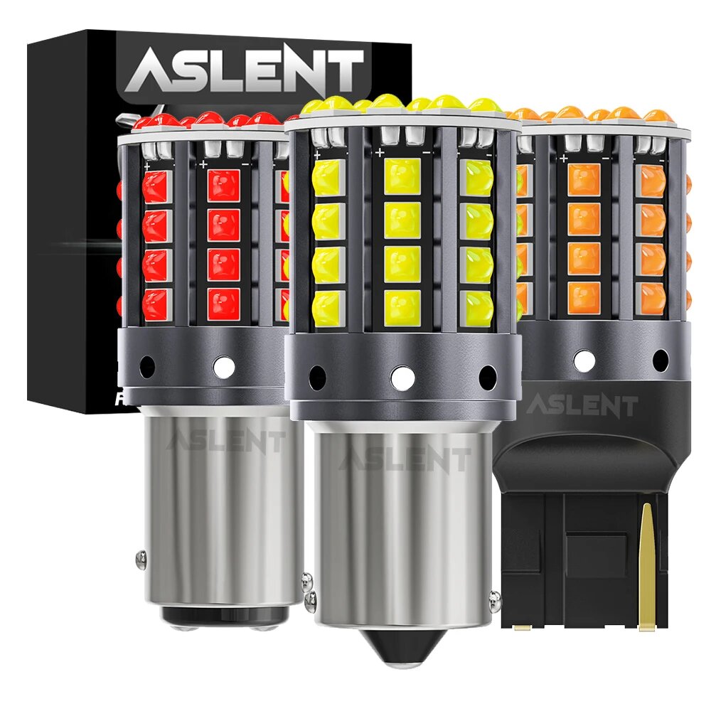 Комплект Из 2 Шт. 1157 BAY15D P21/5W BA15S LED Лампы Для Задних Фонарей Red, 1157 BAY15D P21/5W