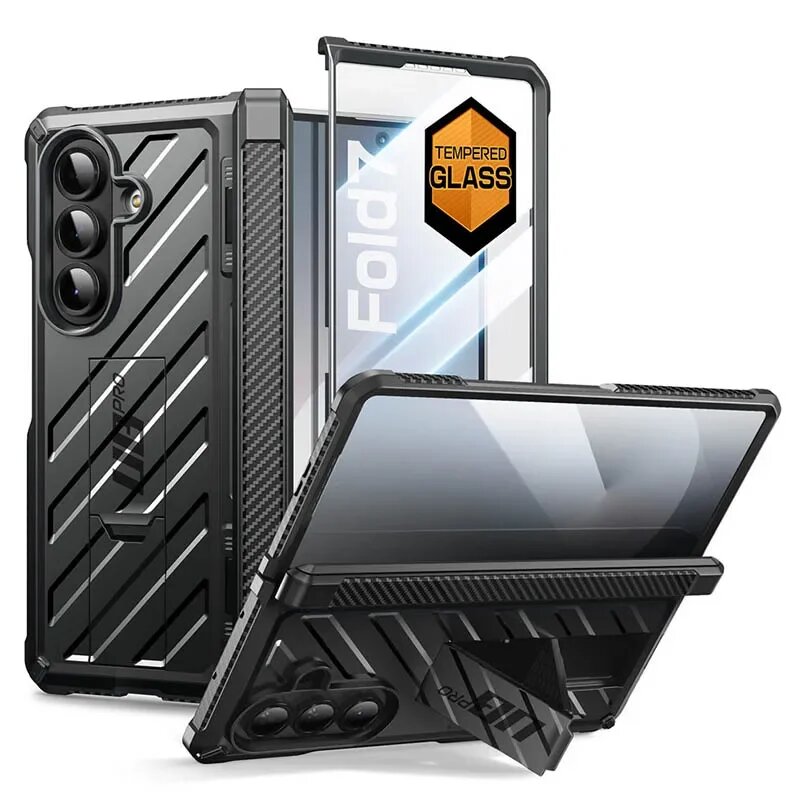 Чехол SUPCASE UB Pro для Samsung Galaxy Z Fold 7: полностью противоударный, сверхпрочный, с Black