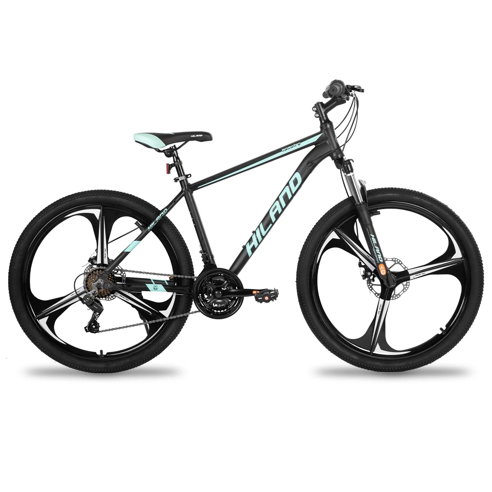 Горный велосипед Hiland, передача Shimano 21 скорости, алюминиевый рама, колеса 26 дюймов, с дисковыми тормозами для мужчин и женщин, горный велосипед для мужчин