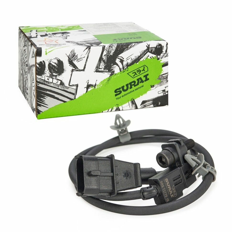 Датчик положения коленвала SURAI для Hyundai (Santa Fe DM 2012-/KIA (Sportage SL) 2010 SRS 71779 (аналог 391802F000)