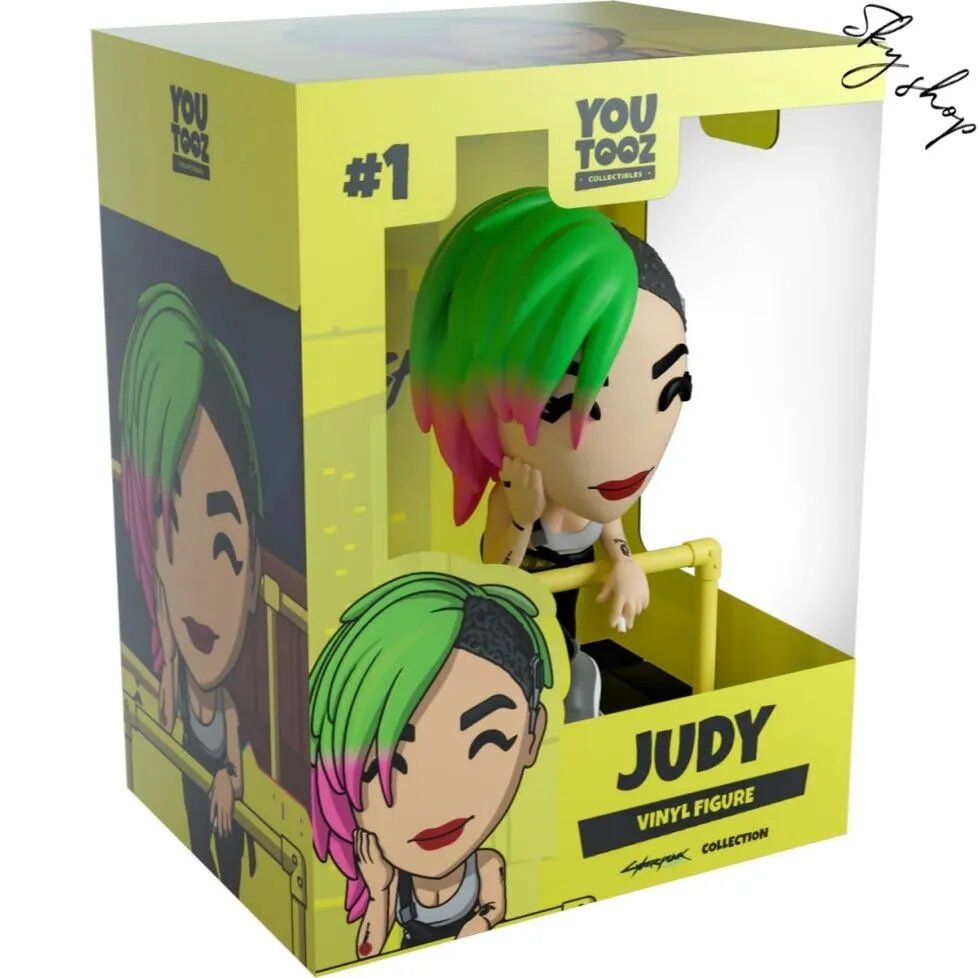 Youtooz фигурка Judy Vinyl Figure Cyberpunk Collection Коллекционные игрушки