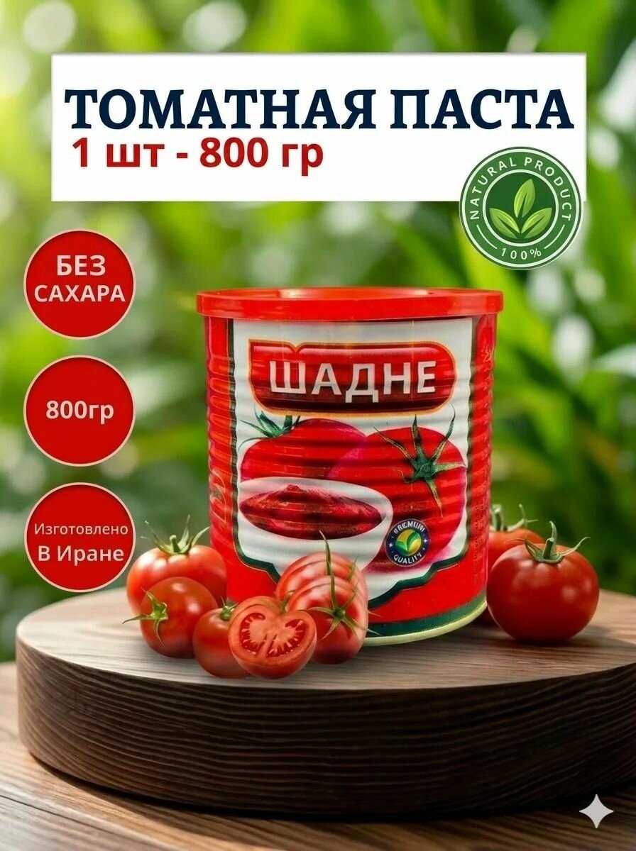 Томатная паста Шадне Иранская 1 шт.