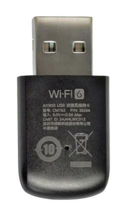 USB-адаптер Ugreen AX900, черный — фото 1