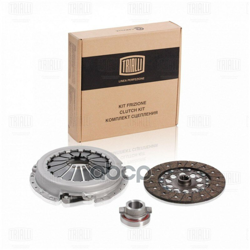 Комплект сцепления ГАЗ 31105 Евро 3 (дв. Chrysler 2.4) (с мех. муфт) (FR 796) Trialli арт. FR796