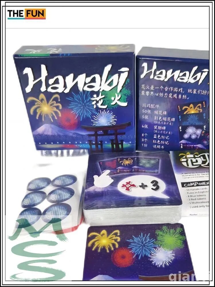 Карточная игра Hanabi новая версия