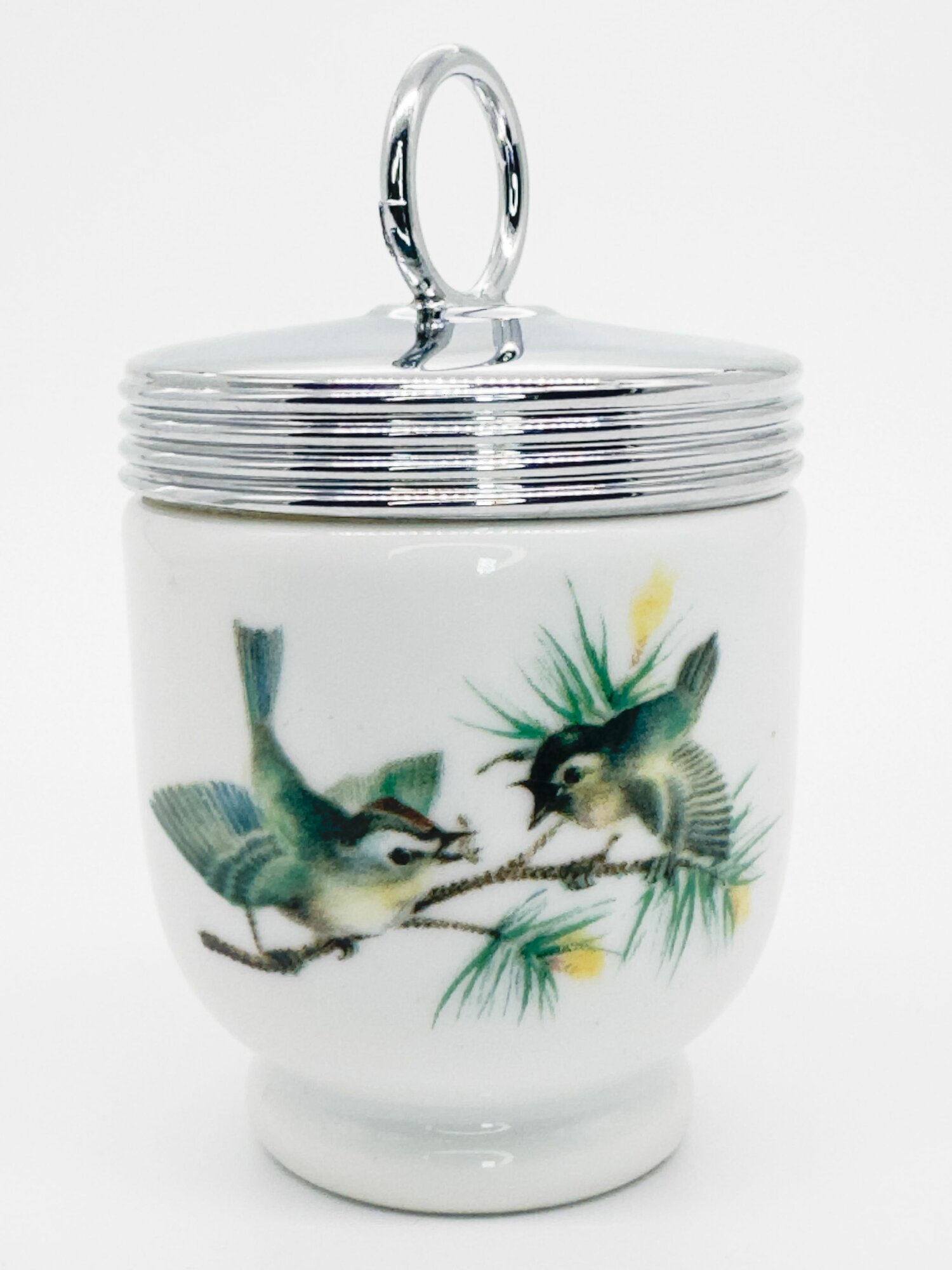 Винтажный коллекционный кодлер на 1 яйцо "Royal Worcester". Англия.