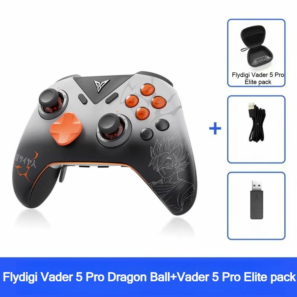 Flydigi Vader 5 Pro Dragon Ball+Bag Игровой Контроллер Под Общим Брендом, Подходящий Для Коммутатора И ПК