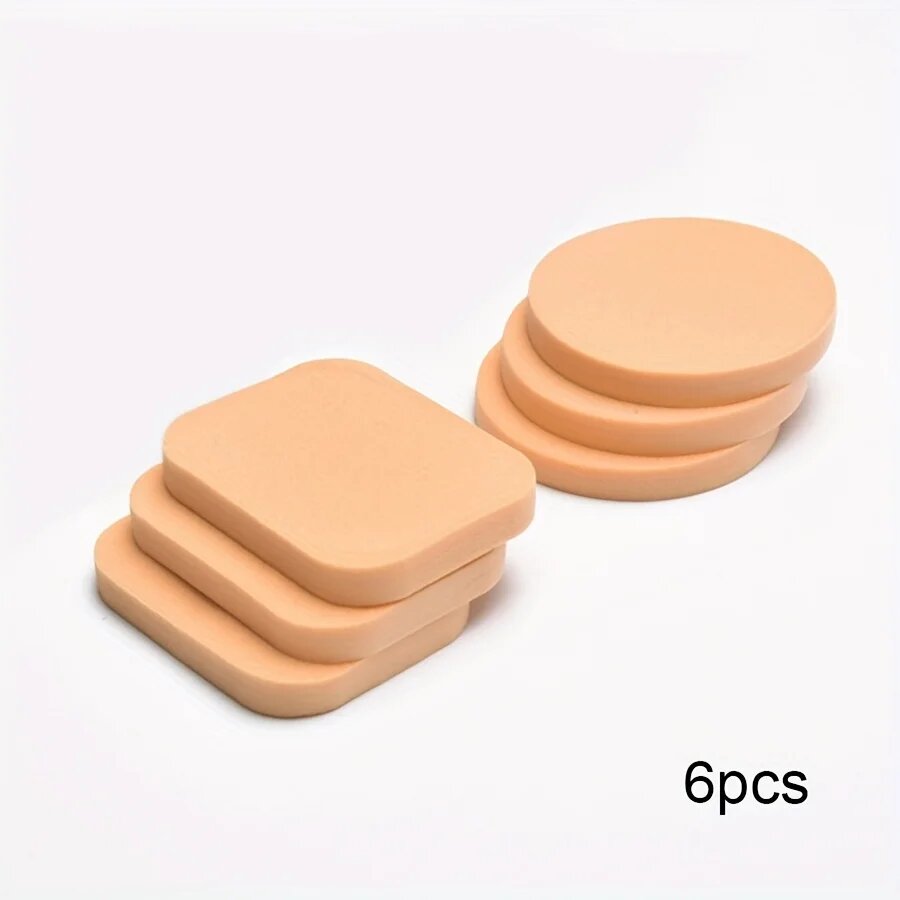 Спонжи для макияжа Pink 3yuan-3fang fen (6 шт.)