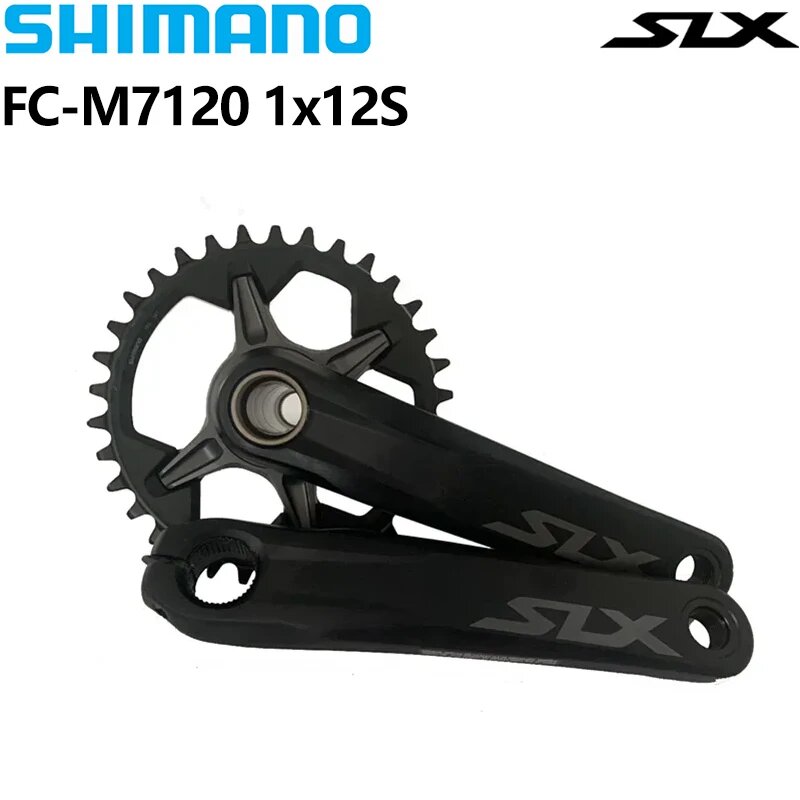 Шатуны Shimano SLX M7120 178 мм 1х12 скорости Without BB