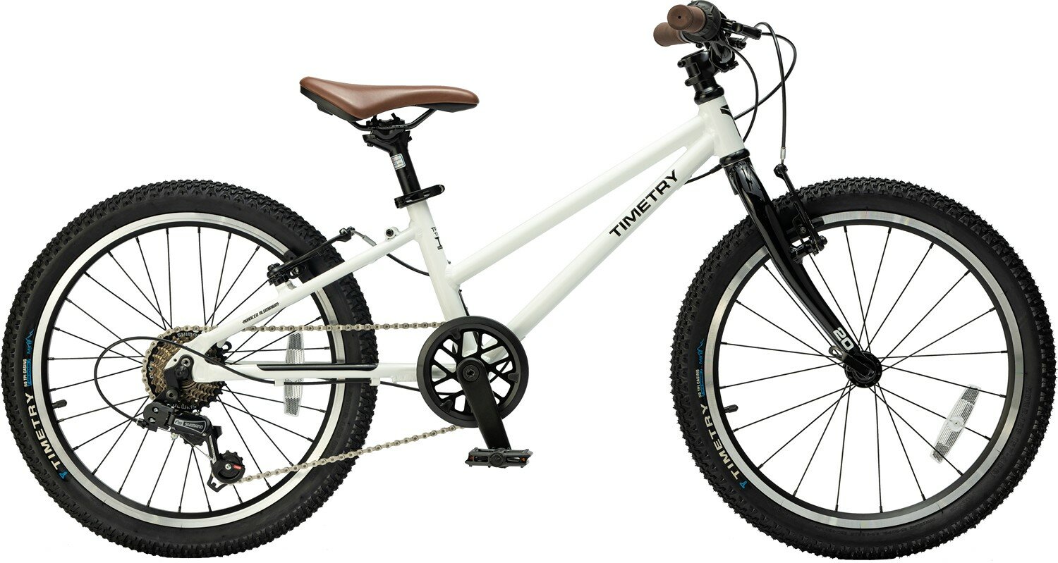 Велосипед Timetry TT267 20, рама 10" (110-130 см), белый
