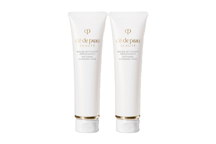 Очищающая пенка женская Clé De Peau Beauté Radiance Cleanser, New Version Moisturizing Cleanser 125ml*2