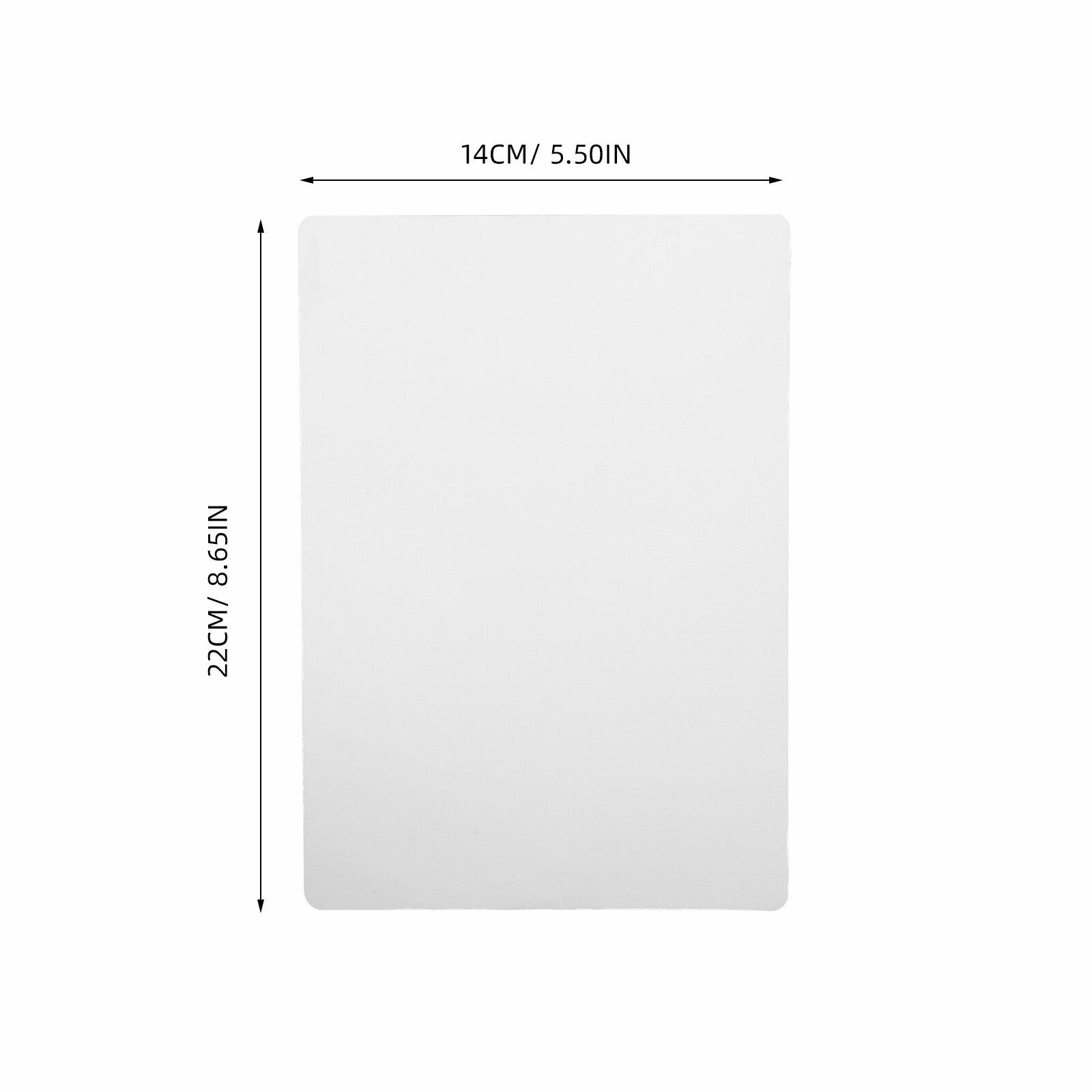 Прозрачные Шаблоны Из Пластика Для Рисования 10 Штук 22.00X14.00X0.10Cm
