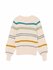 Свитер BELLEROSE Striped-pattern sweater, размер 10 лет, разноцветный