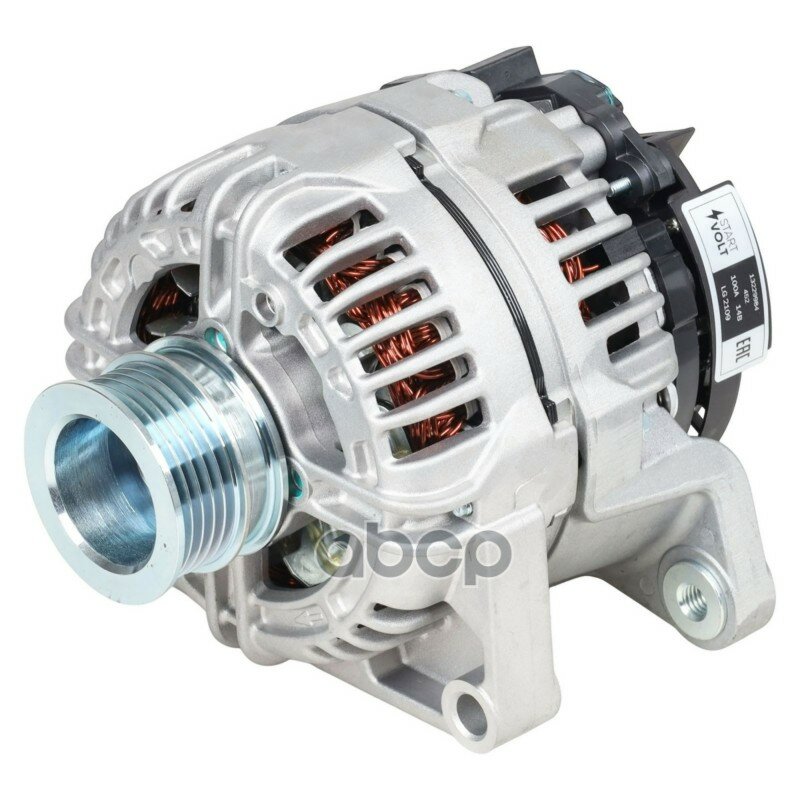 Генератор для а/м Opel Astra H (04-)/Zafira B (05-) (подкл. L-DFM) 1.6i 100A (LG 2109) STARTVOLT арт. lg-2109