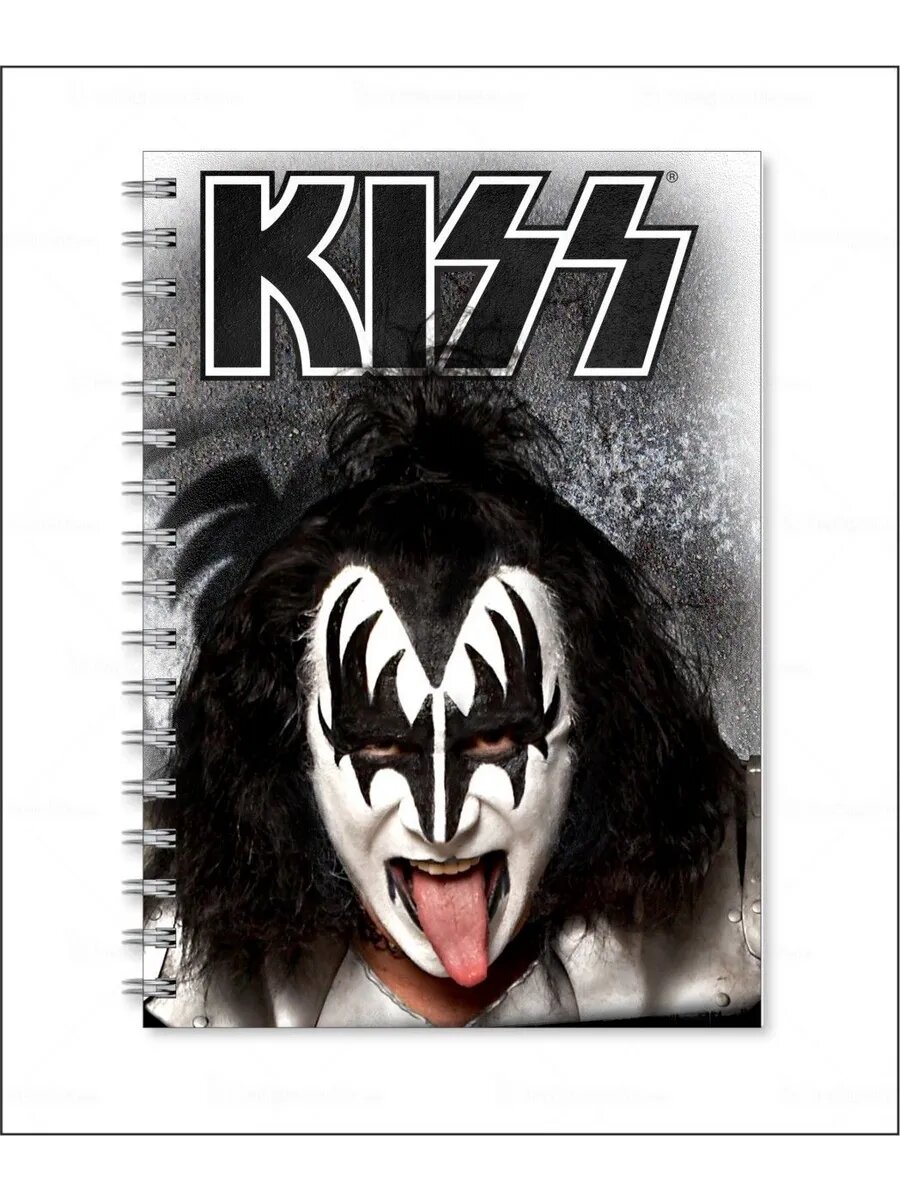 Тетрадь группа Kiss - Кисс
