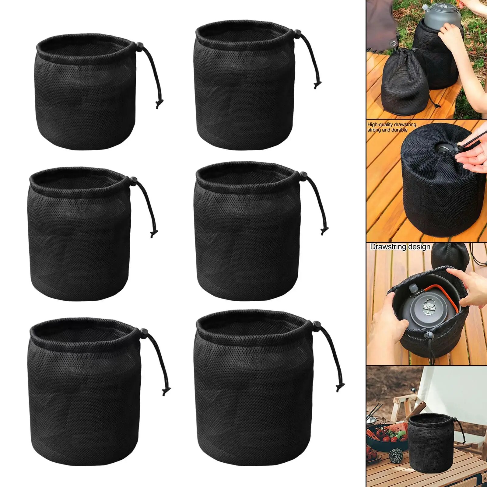 Sunnimix сумка для посуды для кемпинга 17cmx17cmx23cm